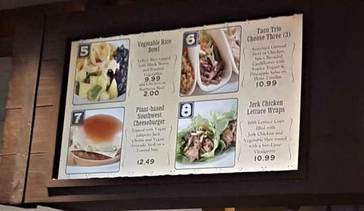 Pecos Bill Menu has Something For Everyone