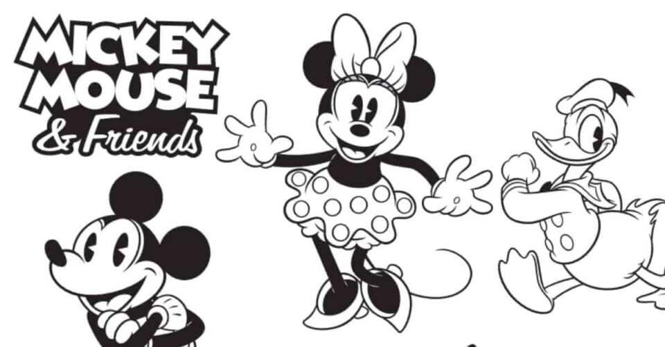 Free Printable Disney Coloring Pages & Downloadable Activities