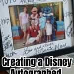 Creating a Disney Autographed Picture Frame - Disney Insider Tips