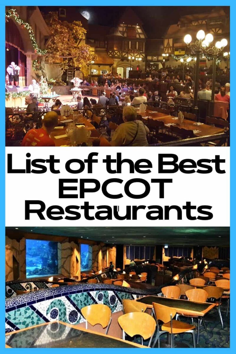 Best EPCOT Restaurants for Breakfast, Lunch & Dinner