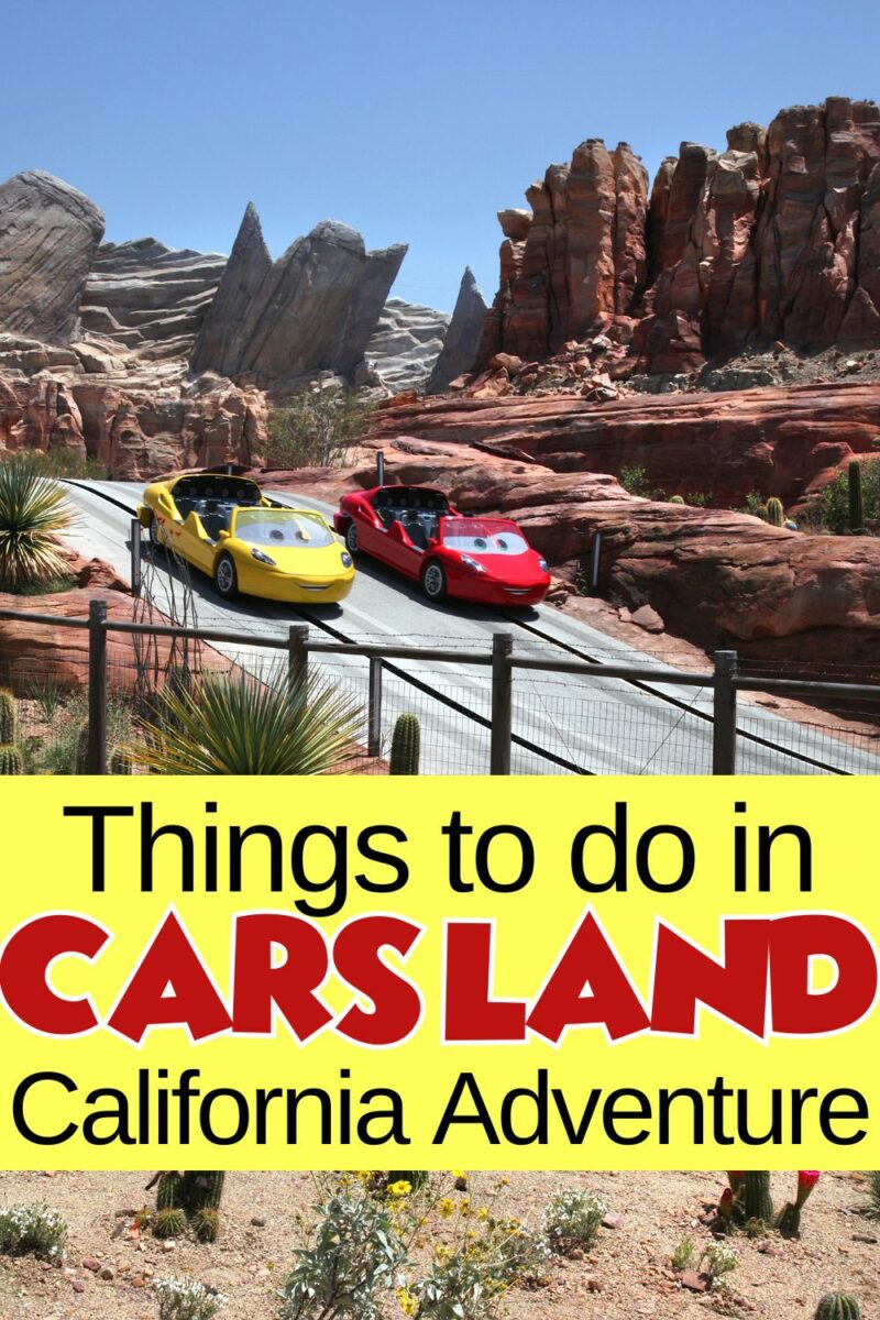 7 BEST Things to Do in Cars Land