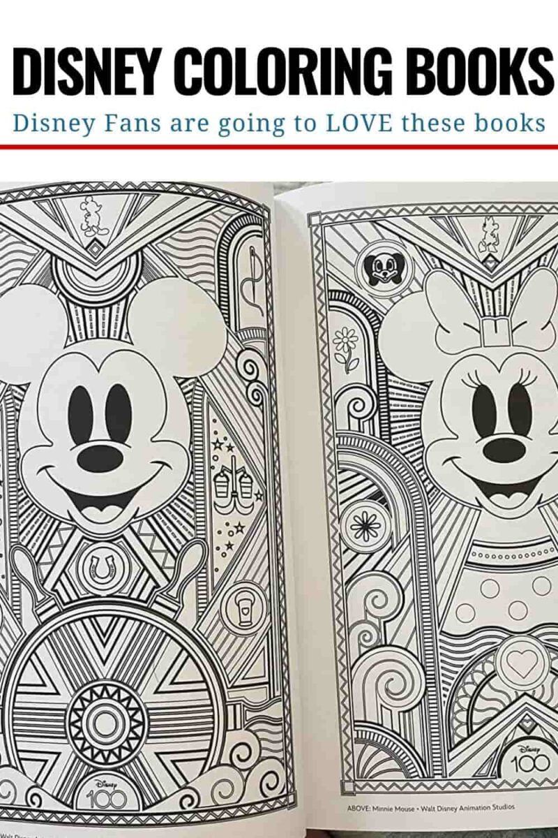 15 Disney Coloring Books for Adults