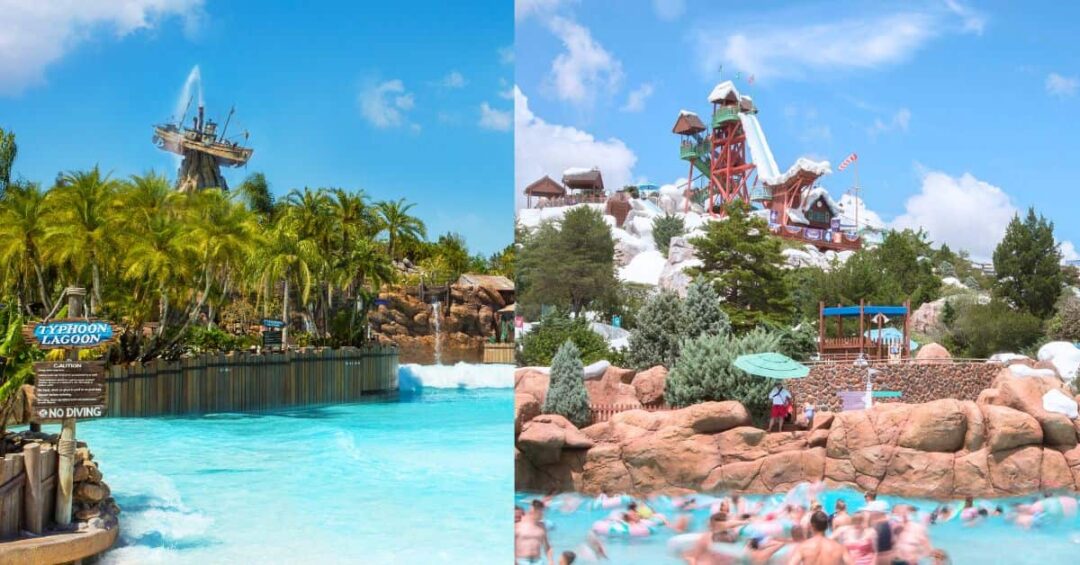 Disney World Water Parks: Typhoon Lagoon or Blizzard Beach?