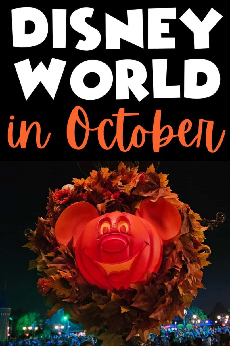 Guide to Going to Disney World in October