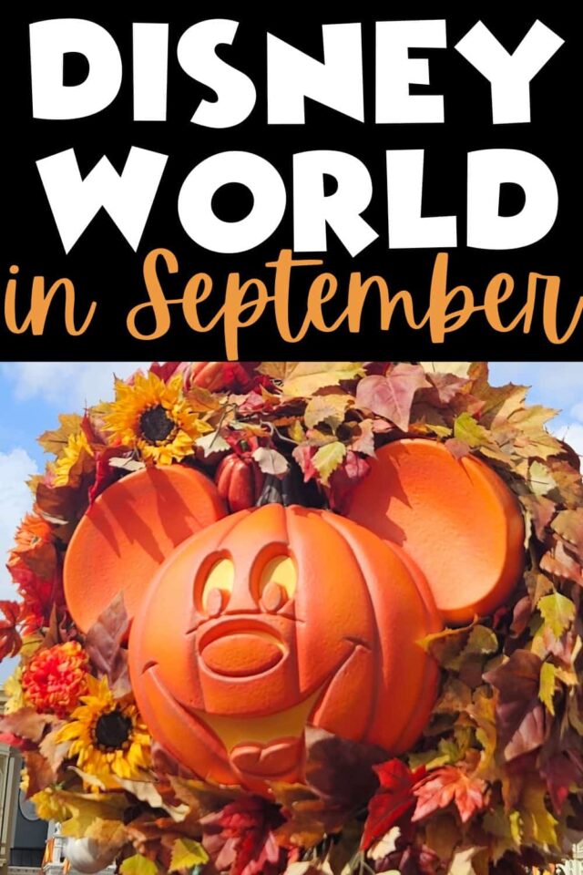 Guide To Going To Disney World In September