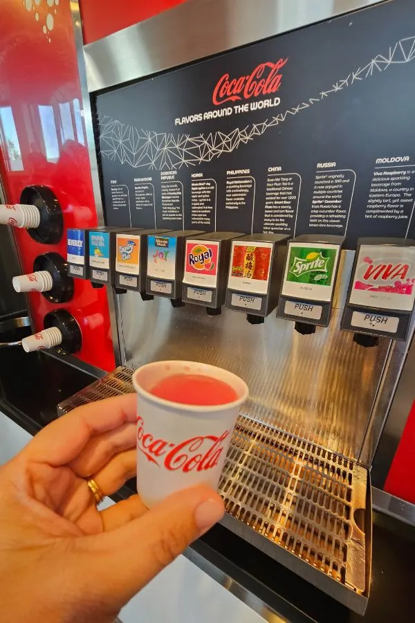 FREE Soda at Club Cool at EPCOT