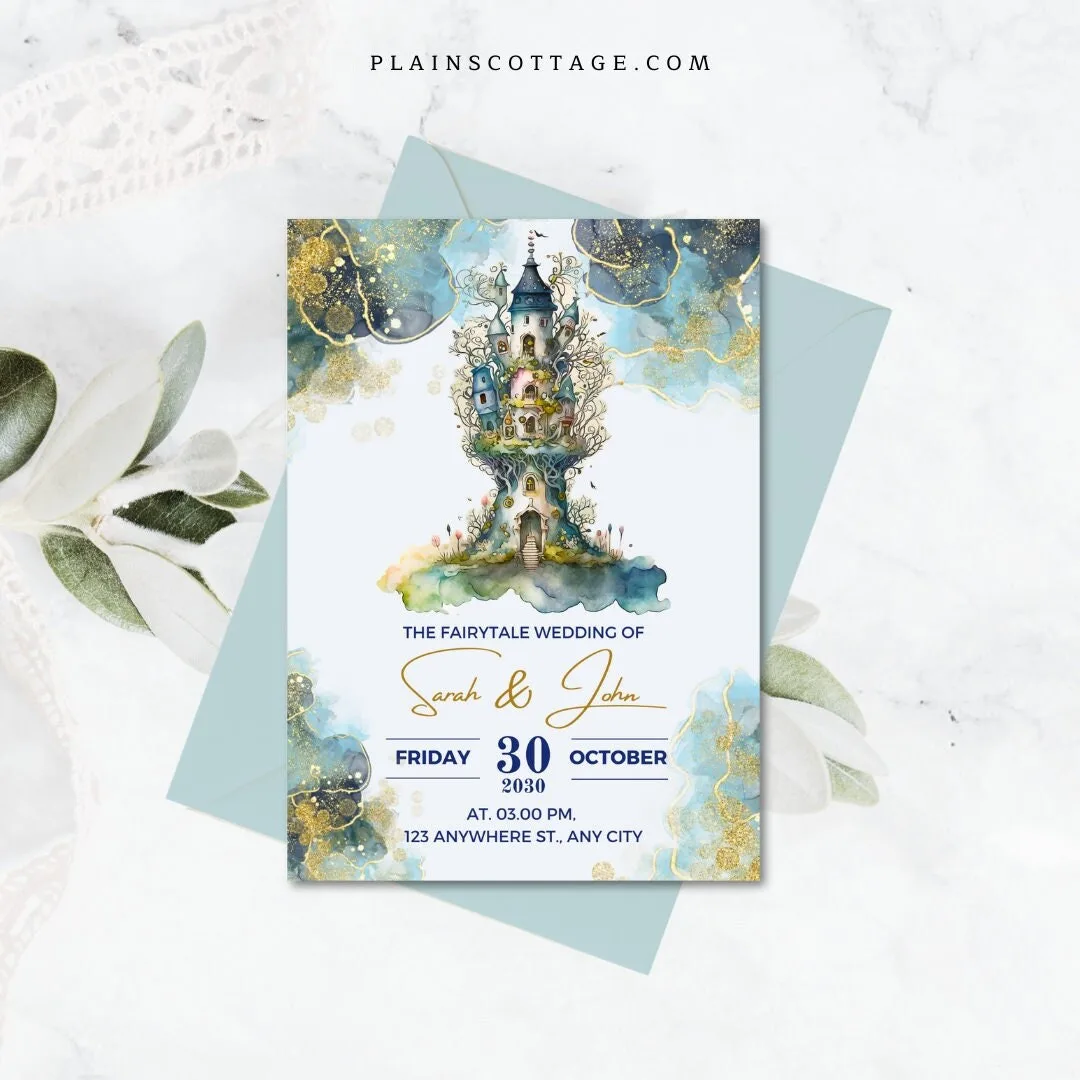 10 Most Beautiful Disney Wedding Invitations