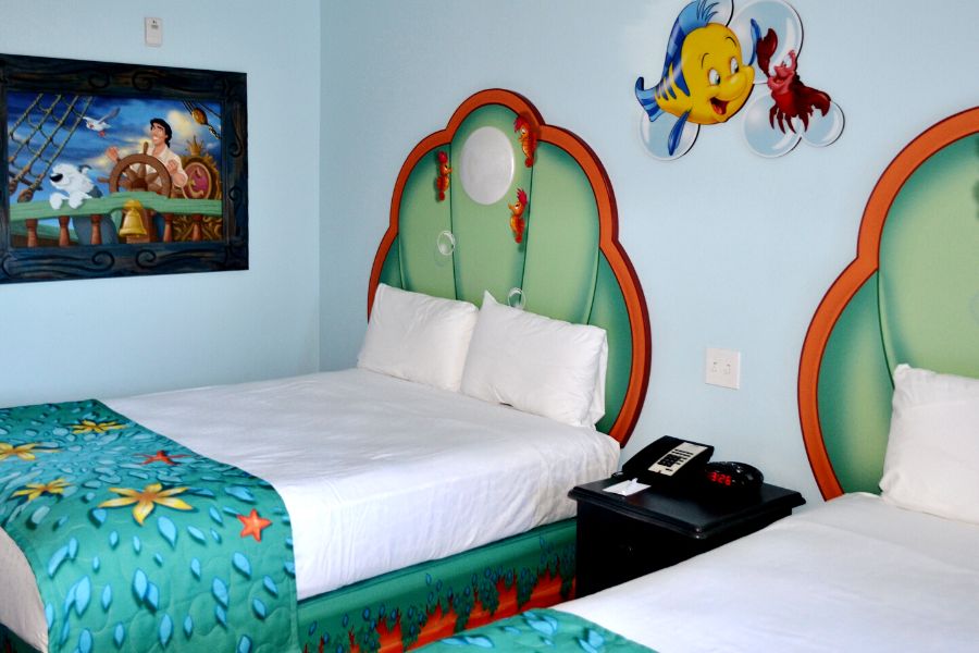 Art of Animation Little Mermaid Rooms - Disney Insider Tips