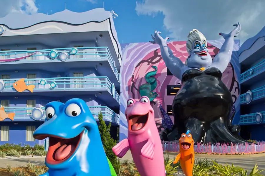 Art of Animation Little Mermaid Rooms - Disney Insider Tips